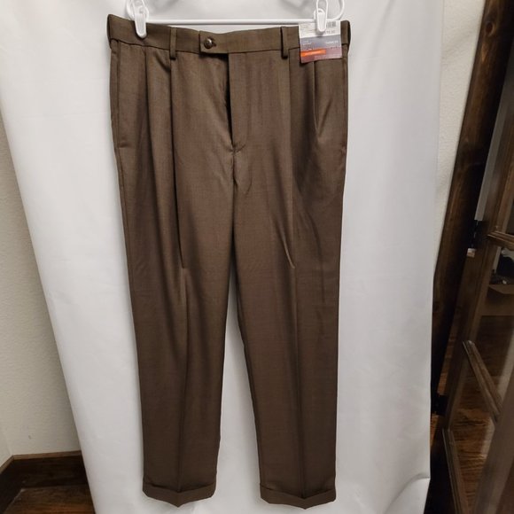 Louis Raphael | Pants | Nwt Louis Raphael Rosso Mens Pleated Pants ...